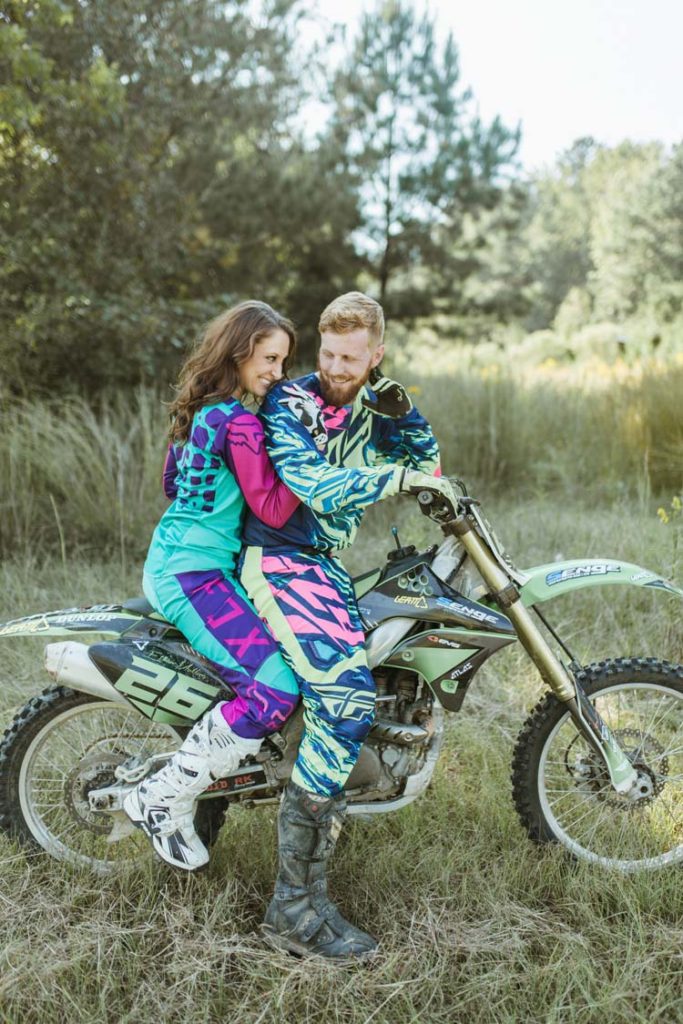 Motocross Engagement Shoot in Mississippi - I DO Y'ALL